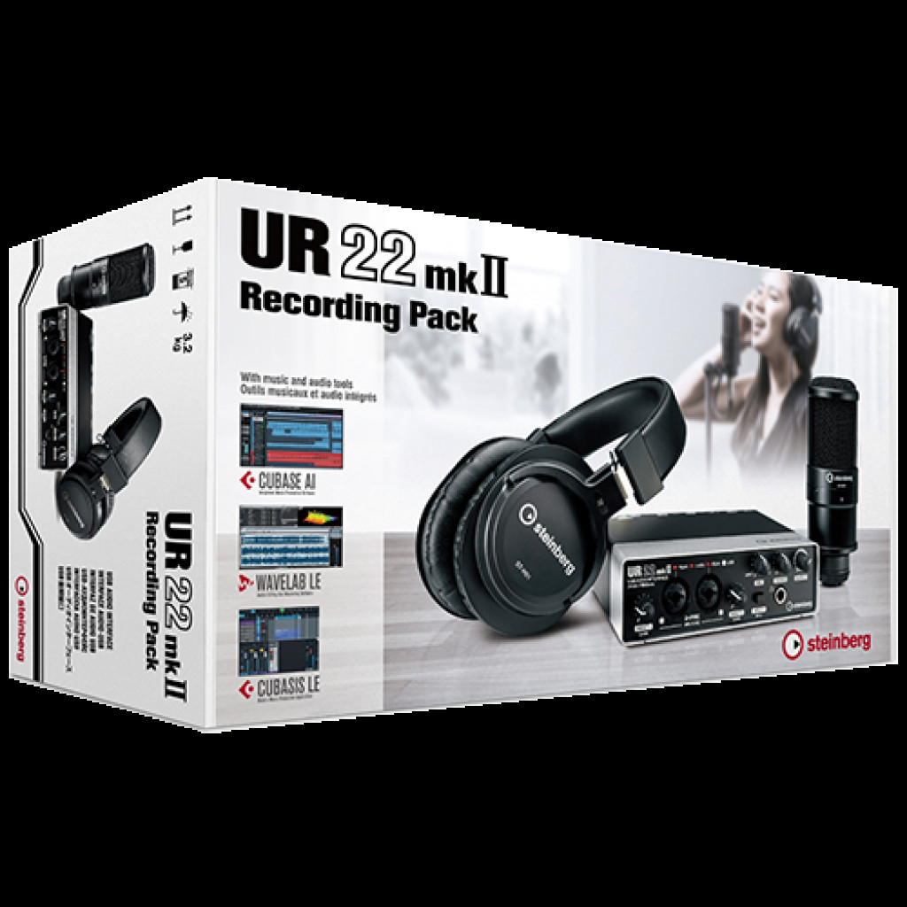 Steinberg UR22 MK2 Recording Pack