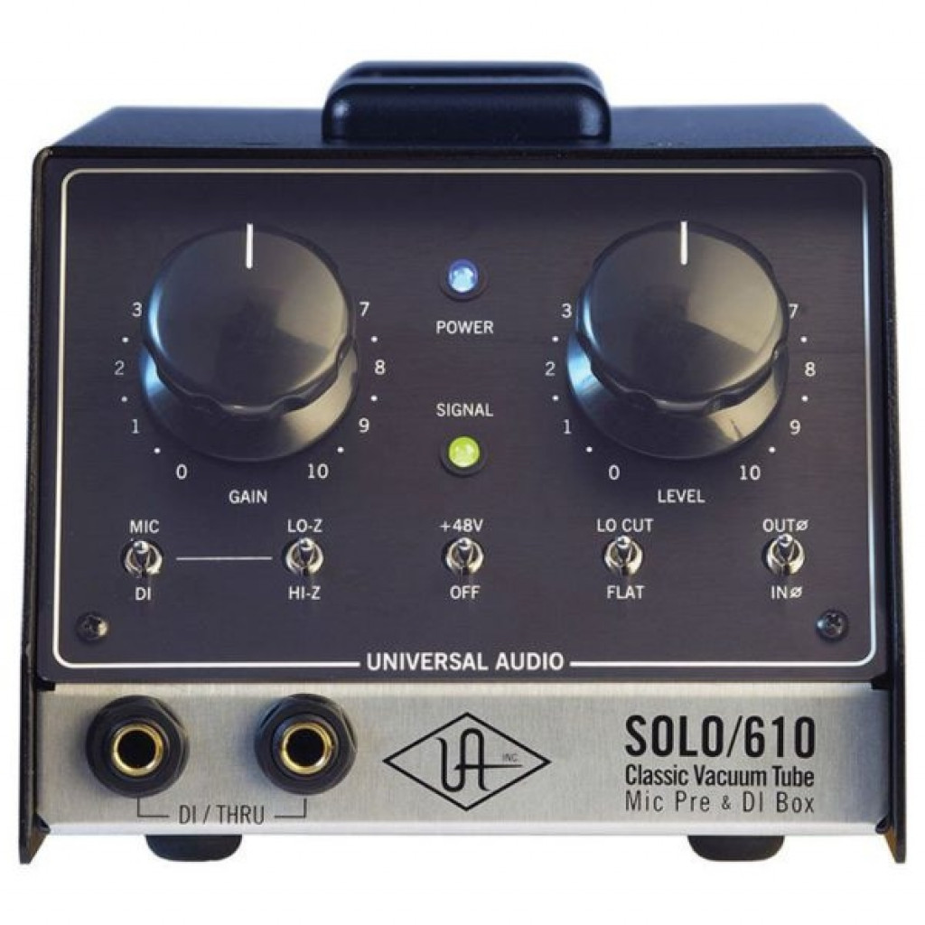 Universal Audio SOLO/610 – Classic Vacuum Tube Microphone Preamplifier ...